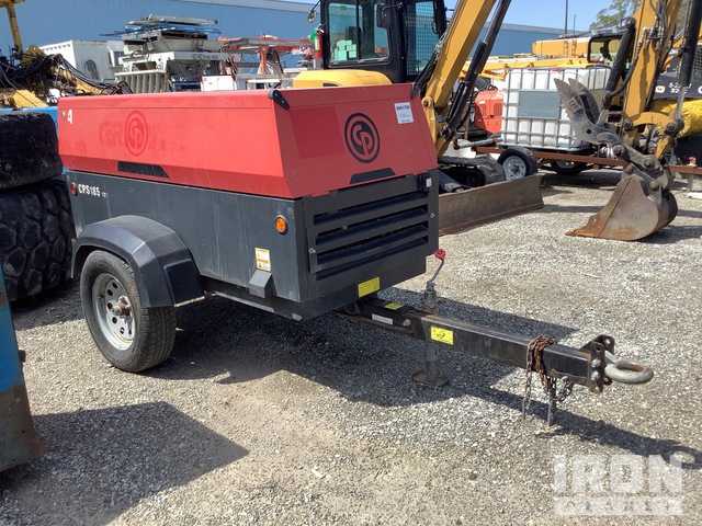 2016 Chicago Pneumatic CPS185-KD7 185 cfm Mobile Air Compressor in ...