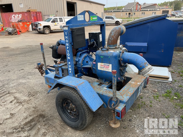 2015 Thompson 6HTDDST3D201 6” Trailer-Mounted Water Pump in Huntsville ...