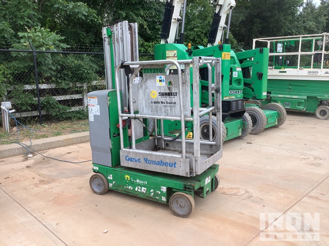 2015 Genie GR-20 Electric Vertical Mast Lift in Fort Mill, South ...