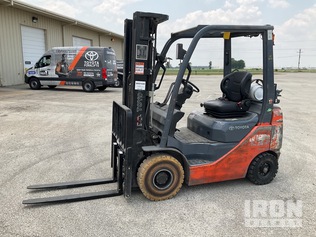 2019 Toyota 8FGU18 2900 lb LPG Pneumatic Tire Forklift in Jonesboro ...