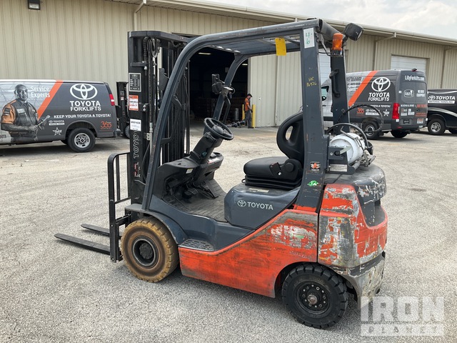 2019 Toyota 8FGU18 2900 lb LPG Pneumatic Tire Forklift in Jonesboro ...