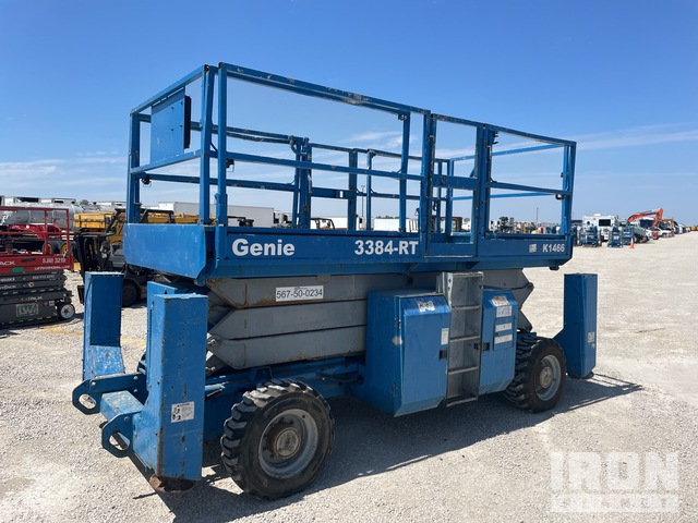 Genie GS-3384 Dual Fuel 4x4 Scissor Lift in Morris, Illinois, United ...
