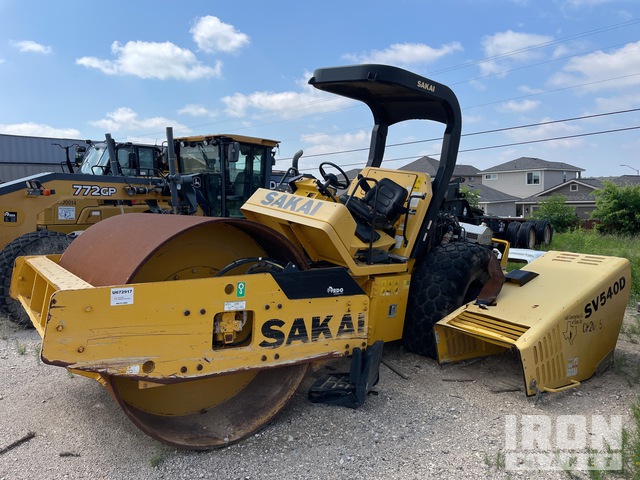 2018 Sakai SV540 Smooth Drum Compactor in Pflugerville, Texas, United ...