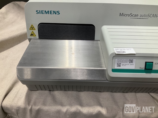 Surplus Siemens MicroScan autoSCAN4 Microbial Identification System in ...