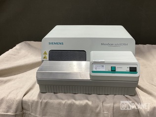 Surplus Siemens MicroScan autoSCAN4 Microbial Identification System in ...