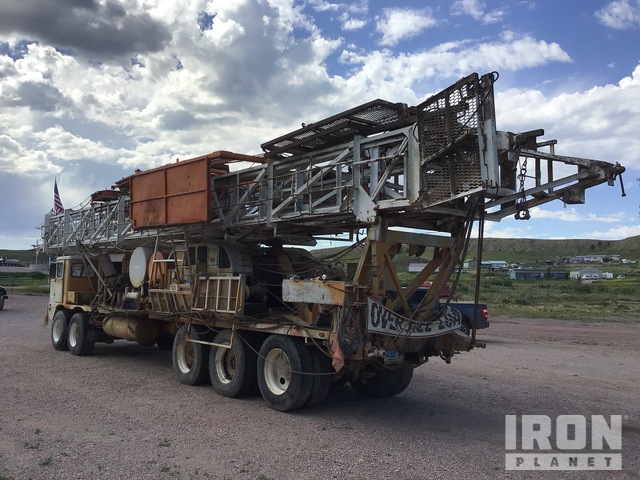Hopper on 1964 Watson Work Over Rig in Newcastle, Wyoming, United ...