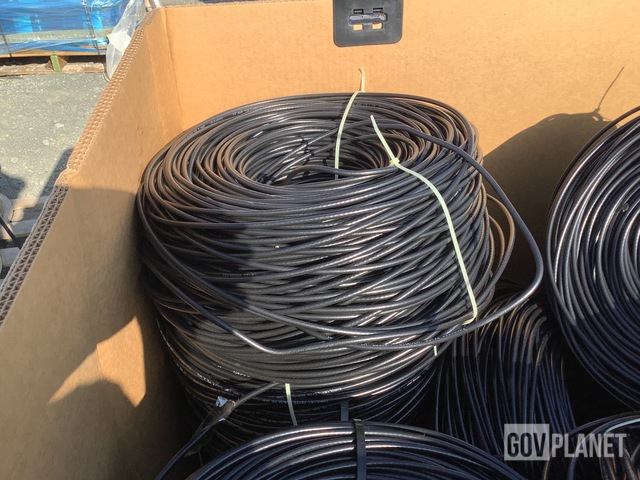 Surplus (350) Rolls of Assorted Communications Cable in Butner, North ...