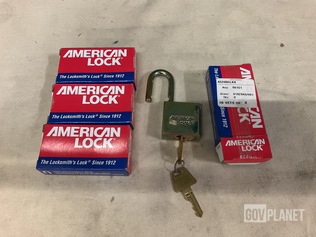 Surplus (2,040) American Lock 5200 Series Padlocks in North Las Vegas ...