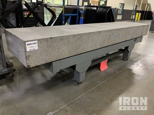 2 ft 6 in x 12 ft (12.5 in Thickness) Granite Inspection Table in Los ...