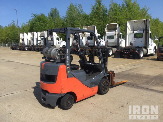 2007 Toyota 8FGCU20 3150 lb Cushion Tire Forklift in North Jackson ...