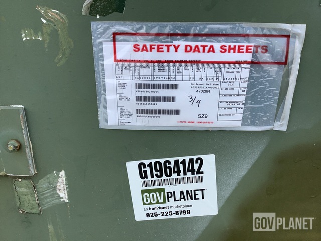 Surplus AAR Mobility Systems ISU 90 Storage Container in Butner, North ...