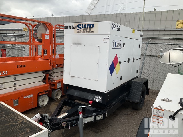 2015 Hanco QP-25 25 kW Mobile Generator Set in Denver, Colorado, United ...