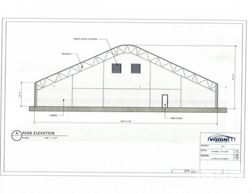 100 ft x 173 ft Building Structure in Wills Point, Texas, United States ...