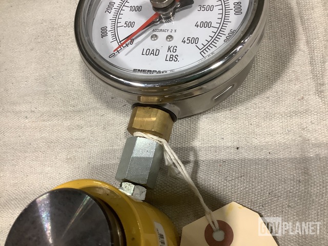 Surplus (18) Enerpac LH50 Hydraulic Load Cells w/Gauges in Chambersburg ...
