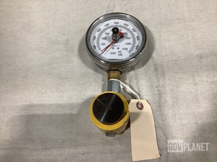 Surplus (18) Enerpac LH50 Hydraulic Load Cells w/Gauges in Chambersburg ...