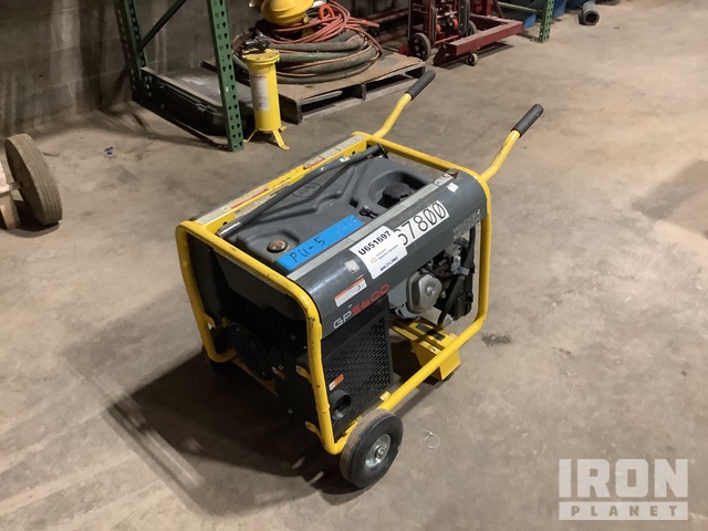 2018 Wacker Neuson GP5600A 5.6 kW Portable Generator Set in Hermantown ...