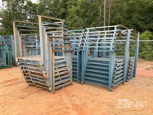 Surplus (50) Metal Warehouse Pallet Racks in Albany, Georgia, United ...