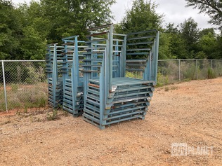 Surplus (24) Metal Warehouse Pallet Racks in Albany, Georgia, United ...