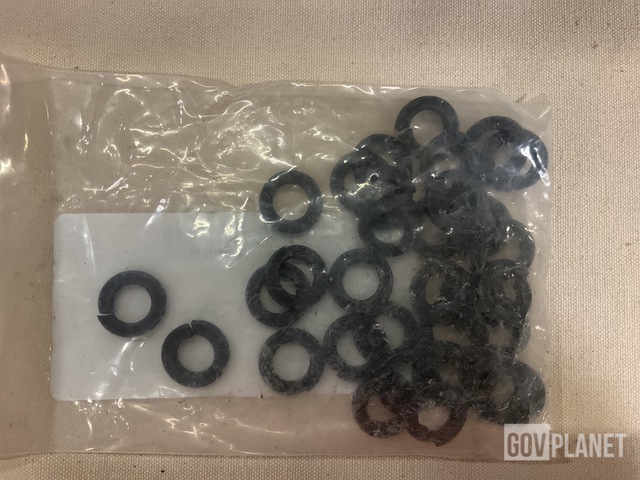 Surplus (1) Electrical Connector Guard, (32) Lock Washers & Assorted ...