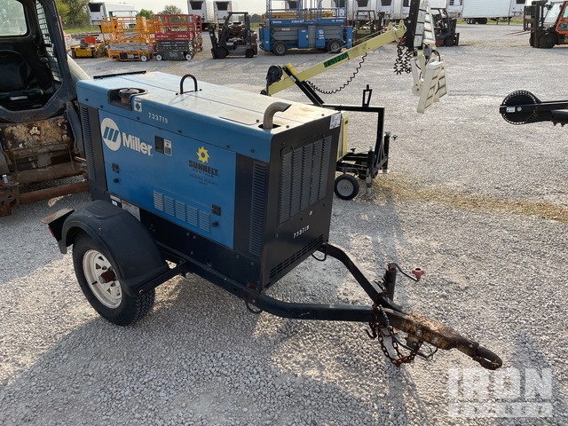 2015 Miller Big Blue 450 Duo CST Dual Operator Multi-Process Engine ...