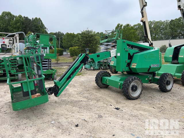 2014 JLG 340AJ 4WD Diesel Articulating Boom Lift in GARNER, North ...