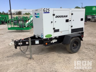 2019 Doosan G25WDO-T4F 25 kVA Mobile Generator Set in Aurora, Illinois ...