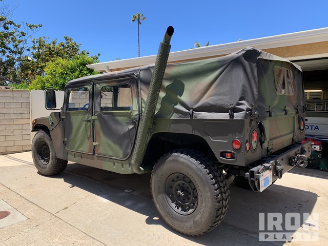 1992 AM General M1037 HMMWV 4 Door Soft Top w/Truck Body in San Diego ...