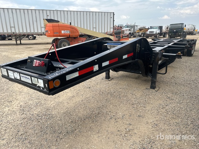 2017 CIMC SZJ9347TJZ54 33 ft Spread Axle T/A Gooseneck Container ...