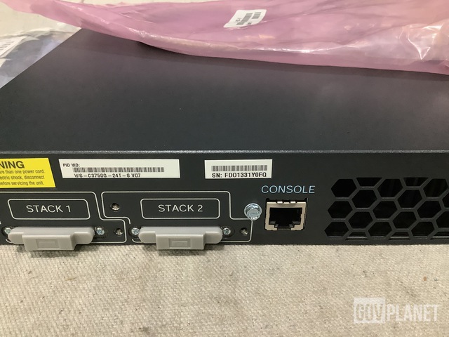 Surplus Cisco Catalyst 3750 Series Router in Chambersburg, Pennsylvania ...