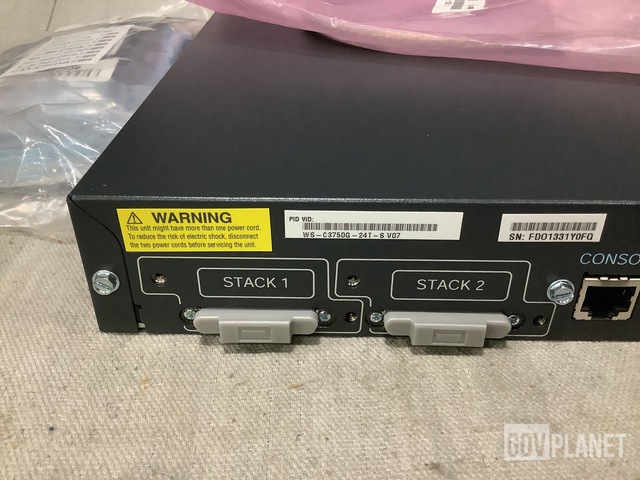 Surplus Cisco Catalyst 3750 Series Router in Chambersburg, Pennsylvania ...