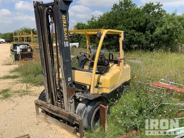 2011 Hyster H80 8050 lb Pneumatic Tire Forklift in New Braunfels, Texas ...