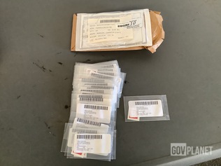 Surplus (30) Identification Markers, (1) Desk Kit & (41) Paint Brushes ...