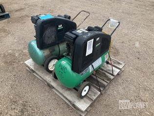 Surplus (1) Speedaire 4B227B & (1) Speedaire 4B227D Air Compressors in ...