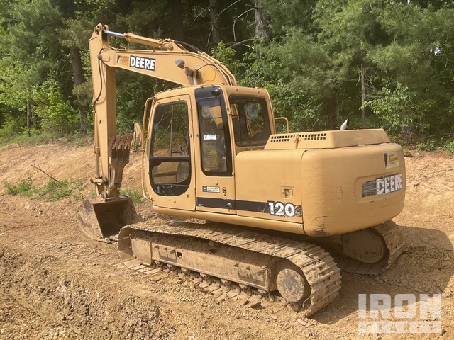 1997 John Deere 120 Tracked Excavator in Beaver Falls, Pennsylvania ...