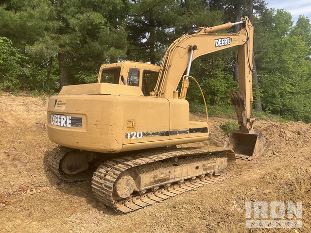 1997 John Deere 120 Tracked Excavator in Beaver Falls, Pennsylvania ...