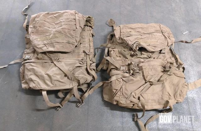 Surplus (20) USMC Coyote FILBE and (20) USMC Coyote Assault Pack in ...