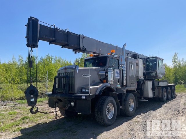 National 1800 40 ton Straight Boom on 2010 Kenworth C500 10x6 Twin ...