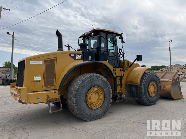 2011 Cat 980H Wheel Loader in Loves Park, Illinois, United States ...
