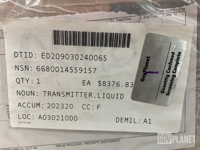 Surplus Parker-Hannifin 003-014-101 Multiplex Junction Probe in North ...