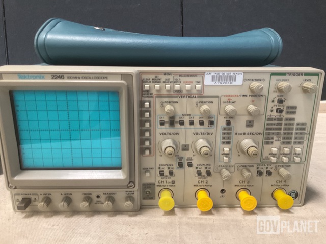 Surplus (4) Tektronix 2246 Oscilloscopes in North Las Vegas, Nevada ...