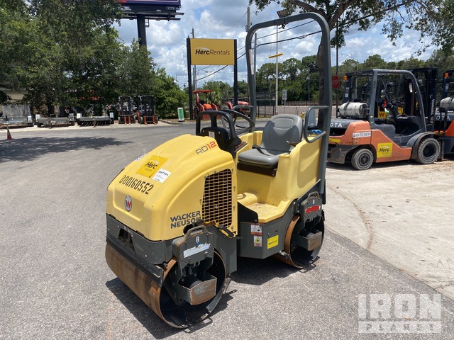 2017 Wacker Neuson Roller RD12A Double Drum Roller in Tarpon Springs ...