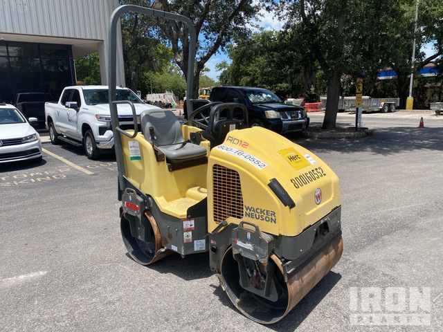 2017 Wacker Neuson Roller RD12A Double Drum Roller in Tarpon Springs ...