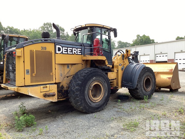 2018 John Deere 744K-II High Lift Wheel Loader in Plainfield ...