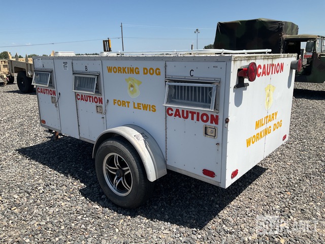 Surplus 1999 Jones Dog Transport Trailer in Hermiston, Oregon, United ...
