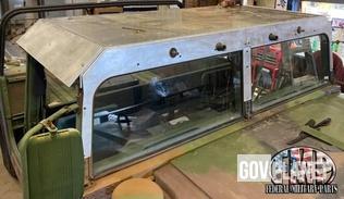 Surplus Humvee Hardtop (1/4" Aluminum) 2-Man Cab Roof + Windshield ...