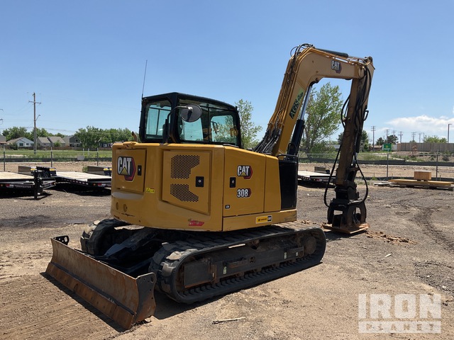 2021 Cat 308 CR Tracked Excavator in Aurora, Colorado, United States ...