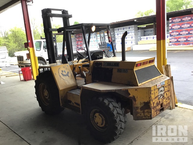2002 (unverified) Sellick SD-80 8000 lb Rough Terrain Forklift in ...