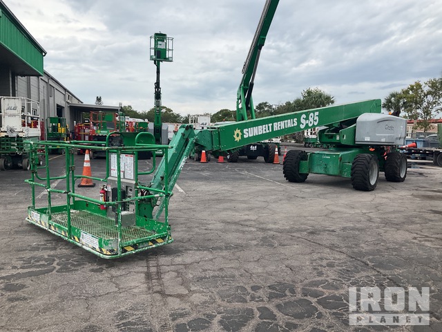 2015 Genie S-85 4WD Diesel Telescopic Boom Lift in Fort Pierce, Florida ...
