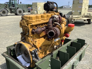 Surplus Cat C15 Turbo Diesel Engine w/Shipping Container in Butner ...