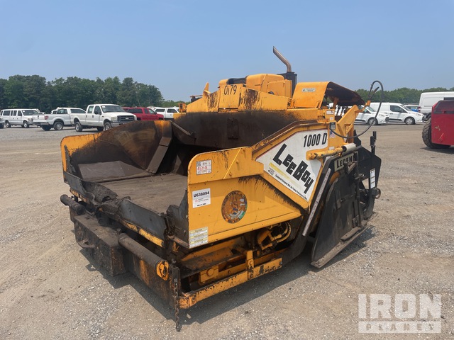 2005 LeeBoy 1000D Track Asphalt Paver in North East, Maryland, United ...